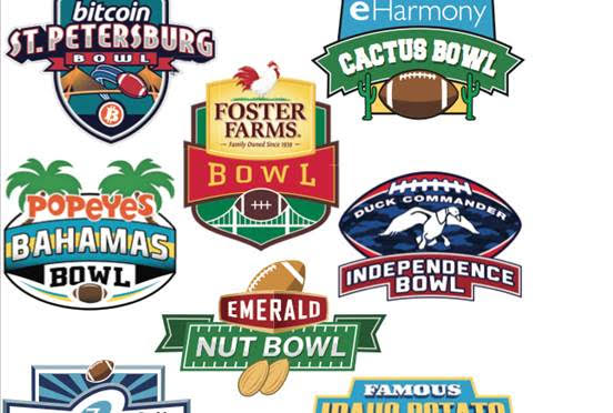 The Most Absurd College Bowl Game Names of 2018 | America Fun Fact of ...